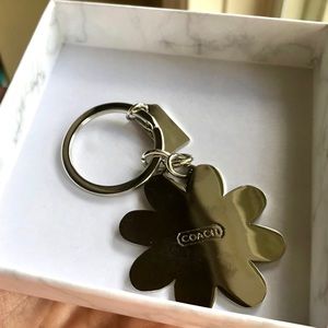 Coach | Accessories | Coach Giant Flower Keychain Charm | Poshmark